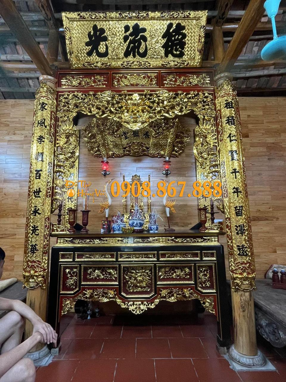 Phòng Thờ Truyền Thống PT-83 chất lượng cao giá tốt toàn quốc