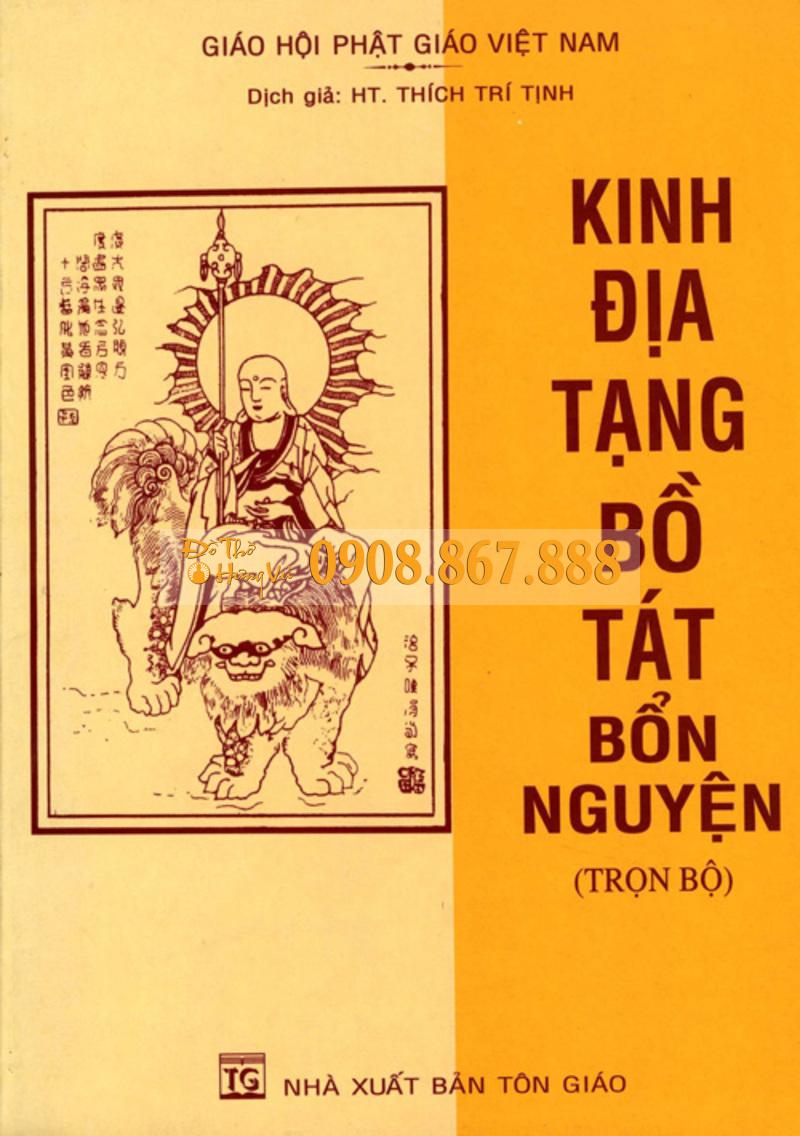 Kinh Địa Tạng Vương Bồ Tát Bổn Nguyện có chữ trọn bộ (có file PDF)